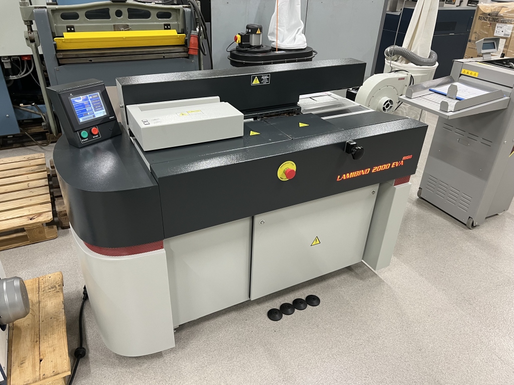 Rigo Lamibind 2000 EVA perfect binder - Lidograf printing machines