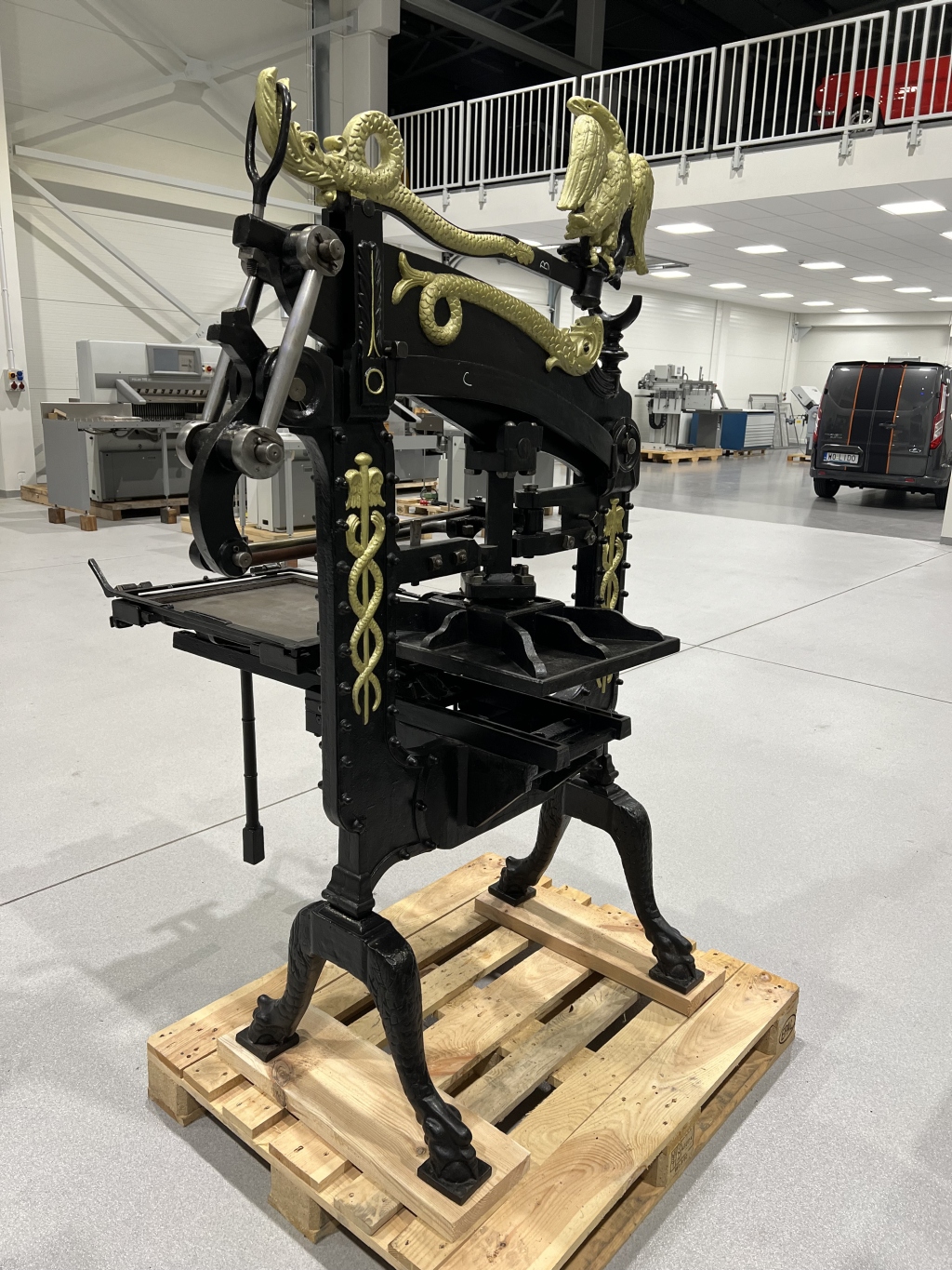 Columbian Press 1858 Letterpress - Lidograf printing machines