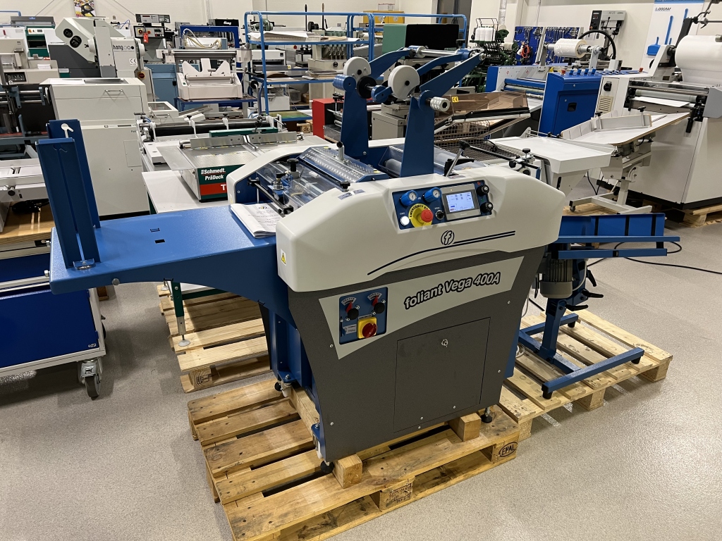 Foliant Vega 400A Laminating Machine - Lidograf printing machines